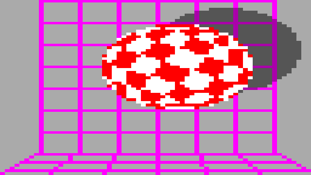 Amiga Boing Ball Demo - Completed | LowRes Coder
